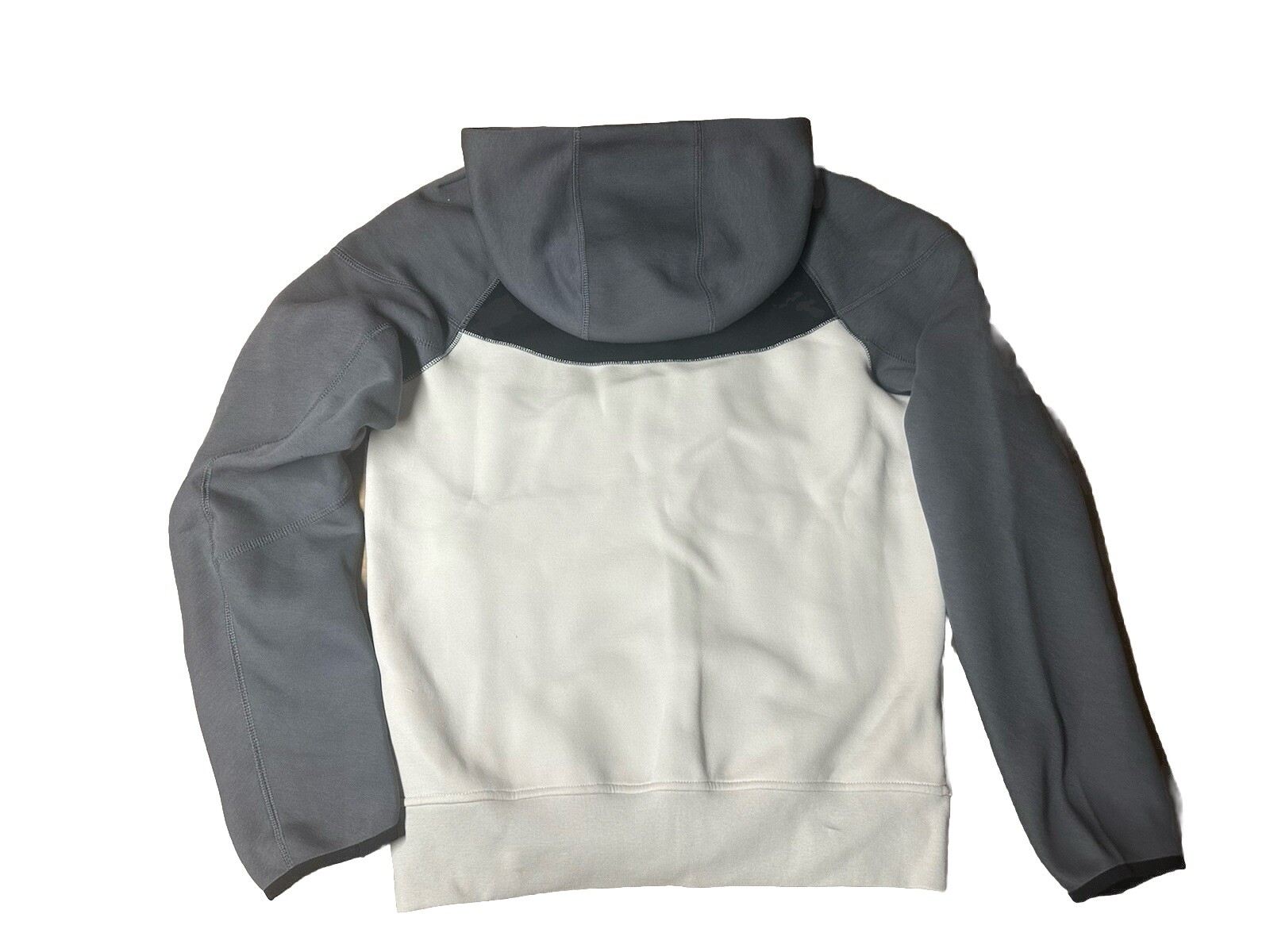 Nike Tech Fleece Windrunner Hoodie Sz S Light Orewood Iron Grey Gold ...