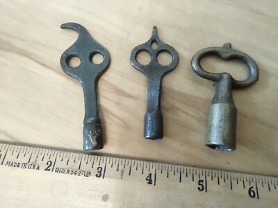 Vintage Winder Keys - Lot Of 3 | eBay