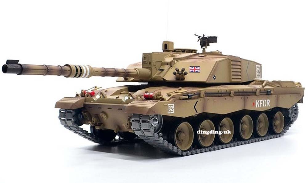 Heng Long Challenger Radio Remote RC Tank 1/16 -- BB & IR Battle METAL ...