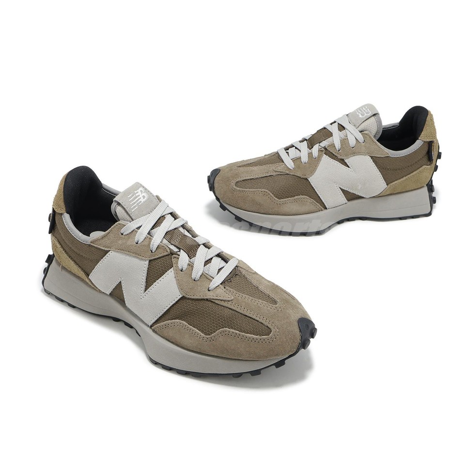 New Balance 327 Cordura NB Beige Brown Men Unisex Casual Shoes U327OA-D ...