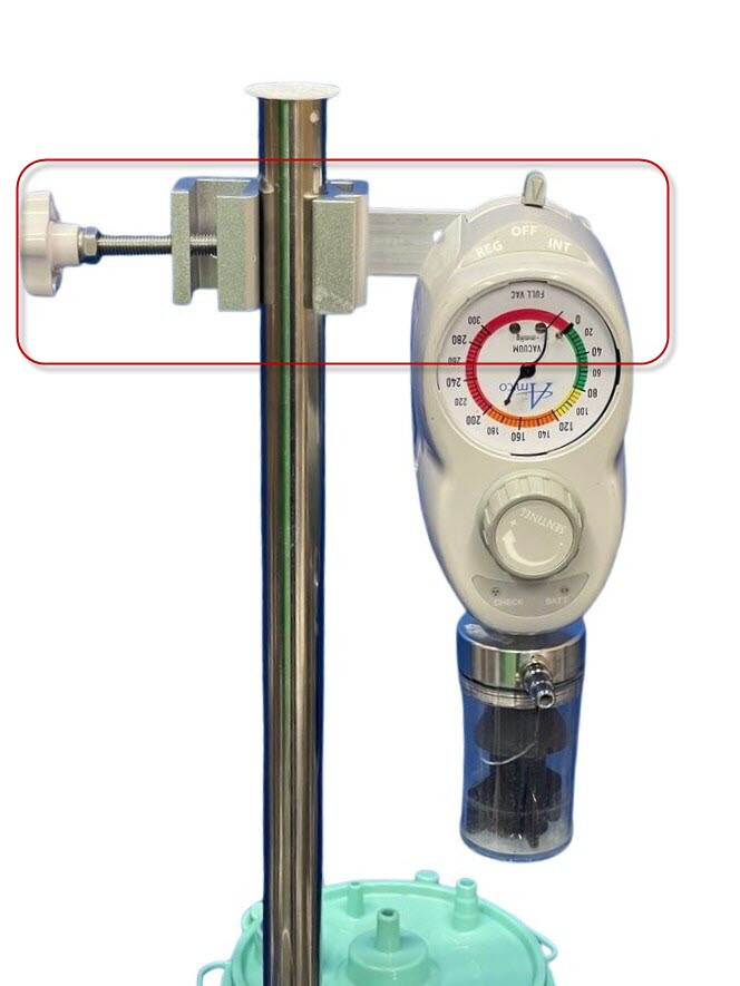 Pole / Channel Mount Clamp holder for suction vacuum regulator | eBay