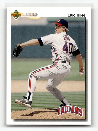 1992 Upper Deck Eric King Cleveland Indians #679 Baseball | eBay