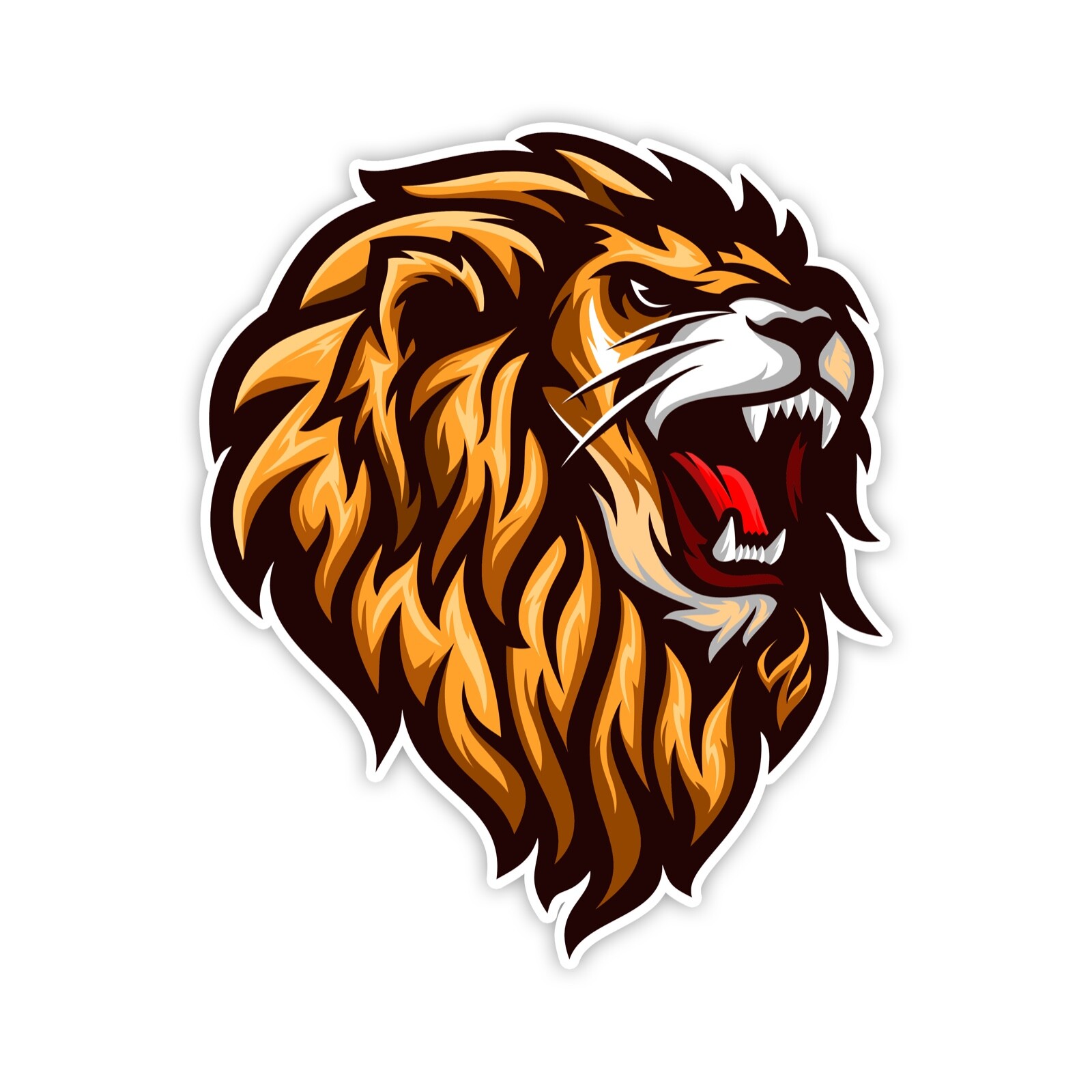 LION Sticker Decal Car SAVE THE LIONS Vinyl Wall Cecil Window Stickers ...