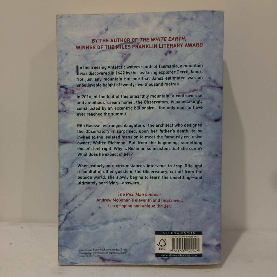 The Rich Man's House by Andrew McGahan Thriller Large Paperback | eBay ...
