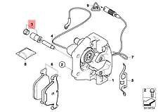 NEW BMW E23 E24 E28 E30 E31 Z1 Repair Kit Guide Bush 6869617 ...