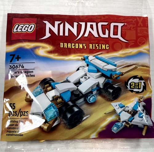 LEGO NINJAGO Dragons Rising: Set# 30674 Zane’s Dragon Power Vehicles ...