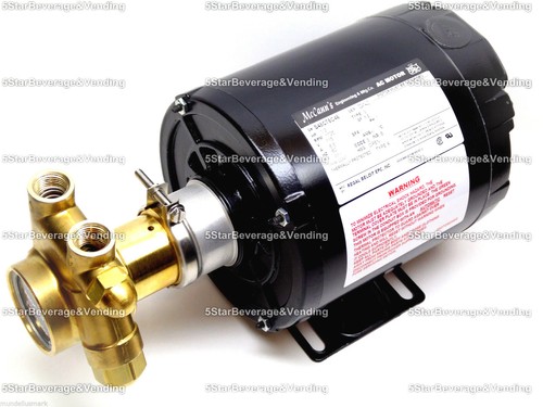 PROCON PUMP KIT WITH MOTOR BRASS ROTARY VANE PUMP 115 VAC MTR 1/3HP ...