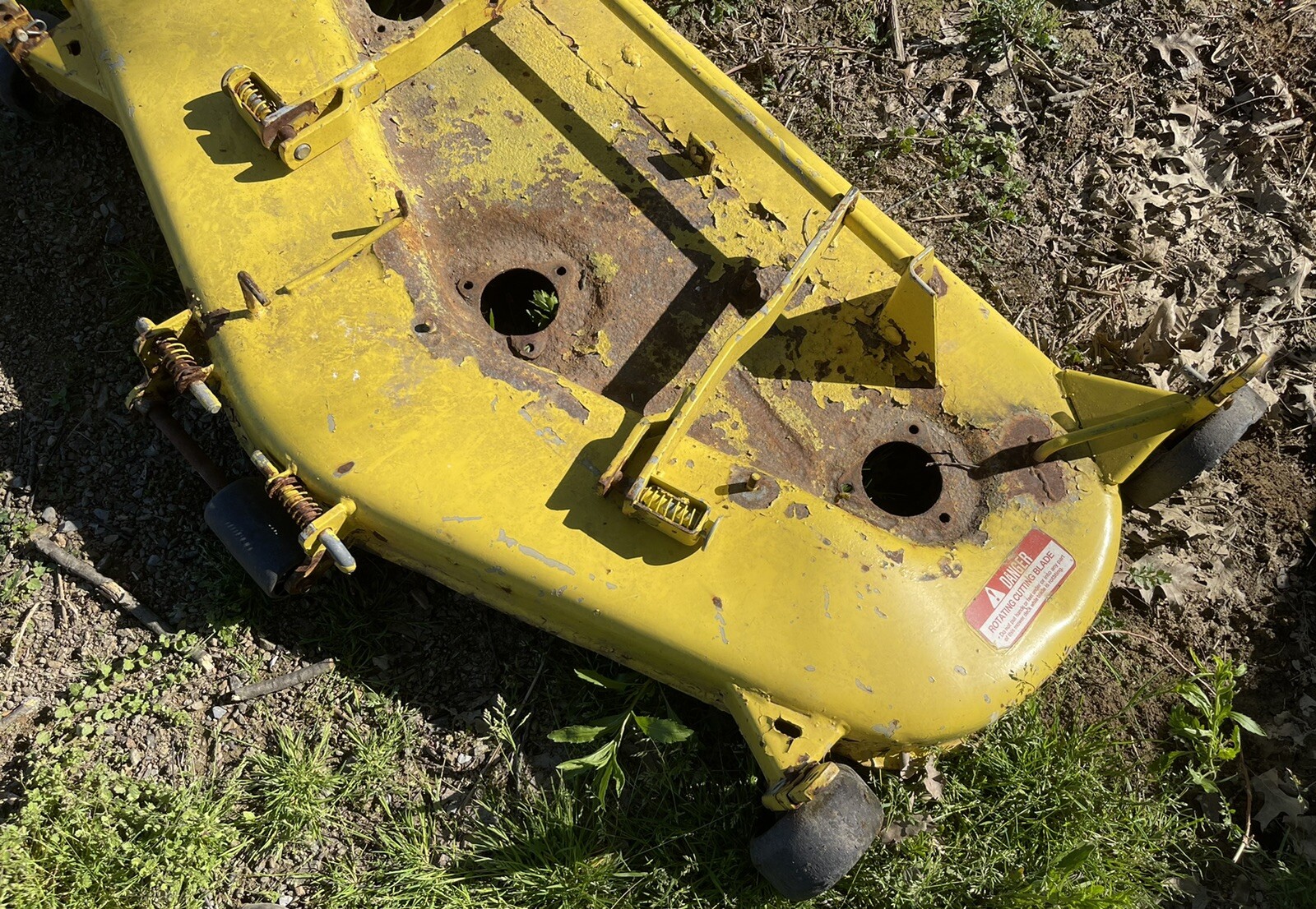 JOHN DEERE 46 MOWER DECK SHELL 318 322 332 330 316 140 300 312 314 317 ...