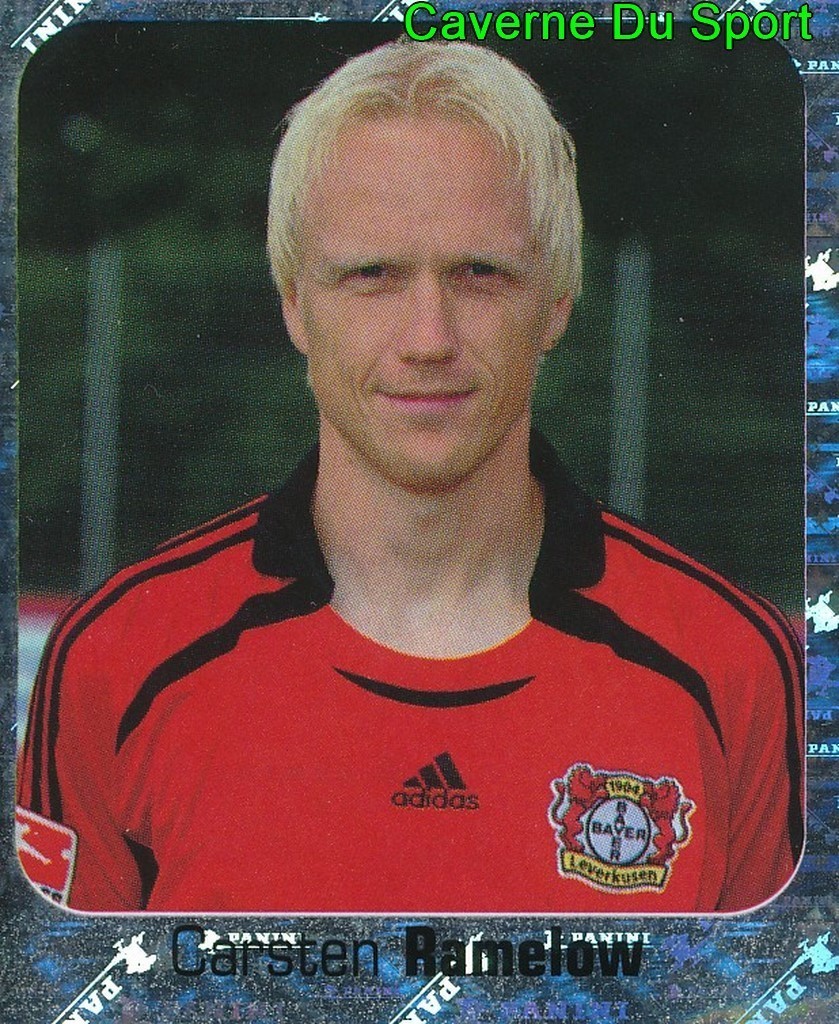 295 CARSTEN RAMELOW GERMANY BAYER 04 LEVERKUSEN STICKER FUSSBALL 2007 ...