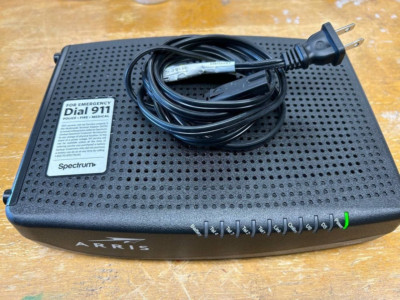 Arris TM804 Doc Sis 3.0 Cable Modem with Power Cable | eBay