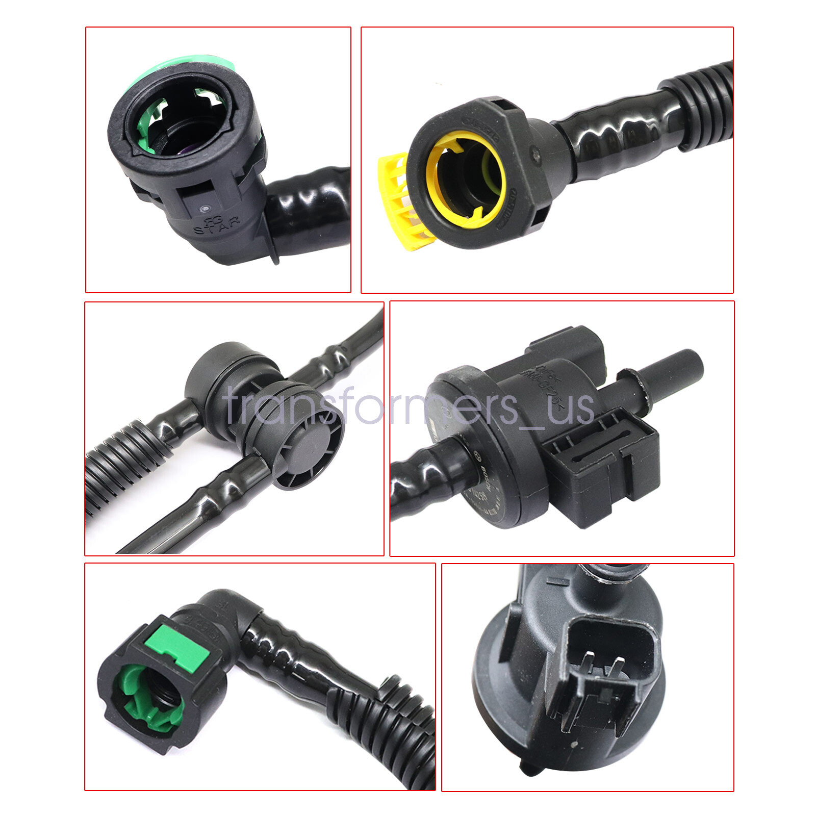 Vapor Canister Purge Valve For 2015 2016 2017-2019 Ford Escape Transit ...