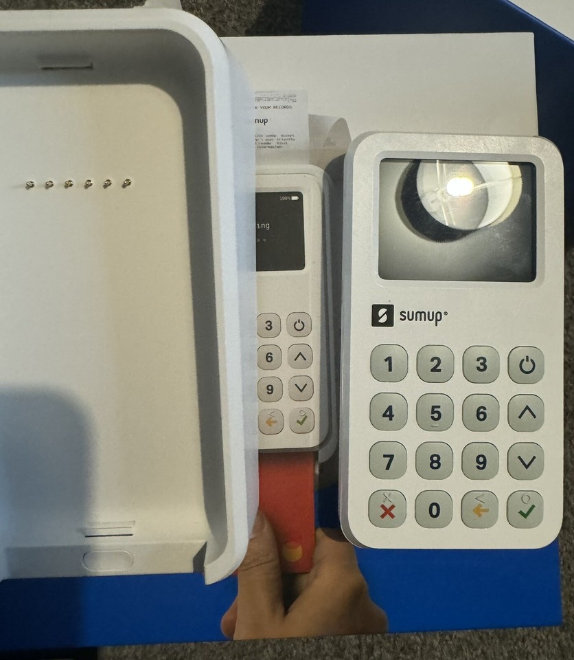 SumUp 3G+ Payment Kit Card Reader Printer Unlimited DataCard Reader ...