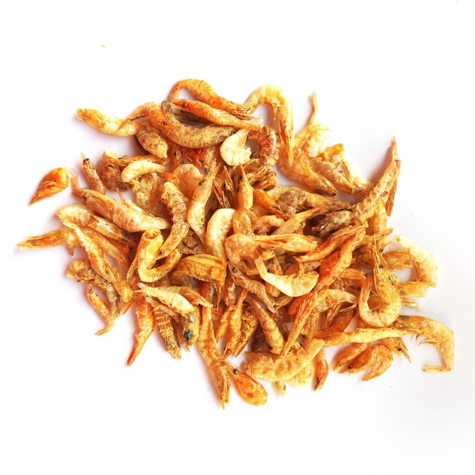 Lot Dried River Shrimp For Fish Tropicals Koi & Pond Fish Turtles ...