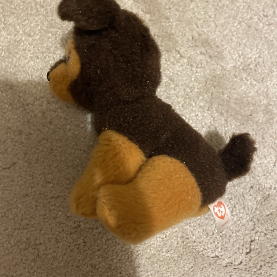 TY BEANIE BABY TUCKER German Shepherd Puppy Dog Plush Cuddly Toy | eBay UK