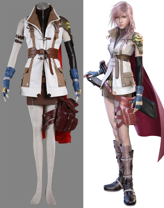 Lightning Final Fantasy Cosplaycostume Fantasy Final Fantasy XIII