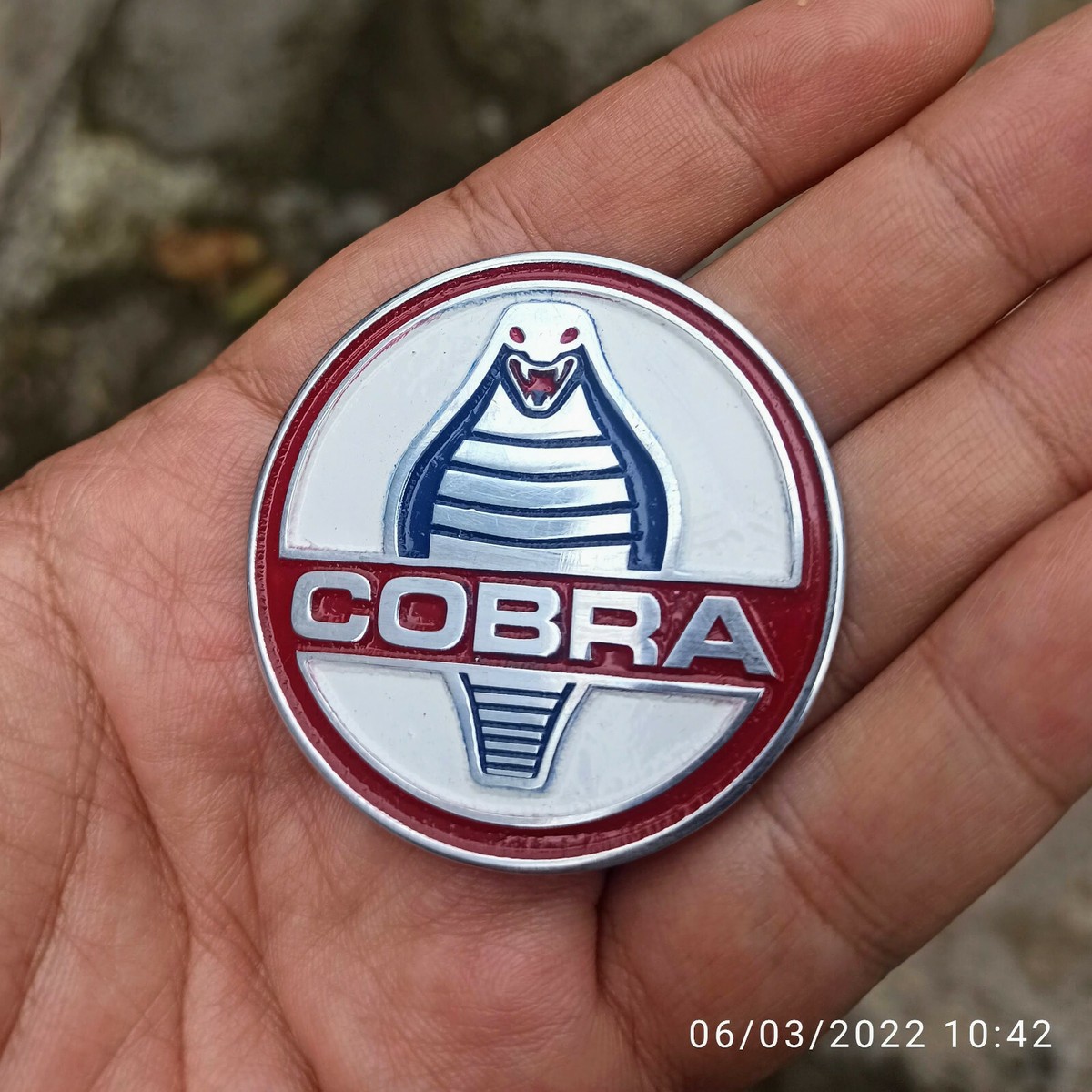 Emblema Original Da Cobra Shelby