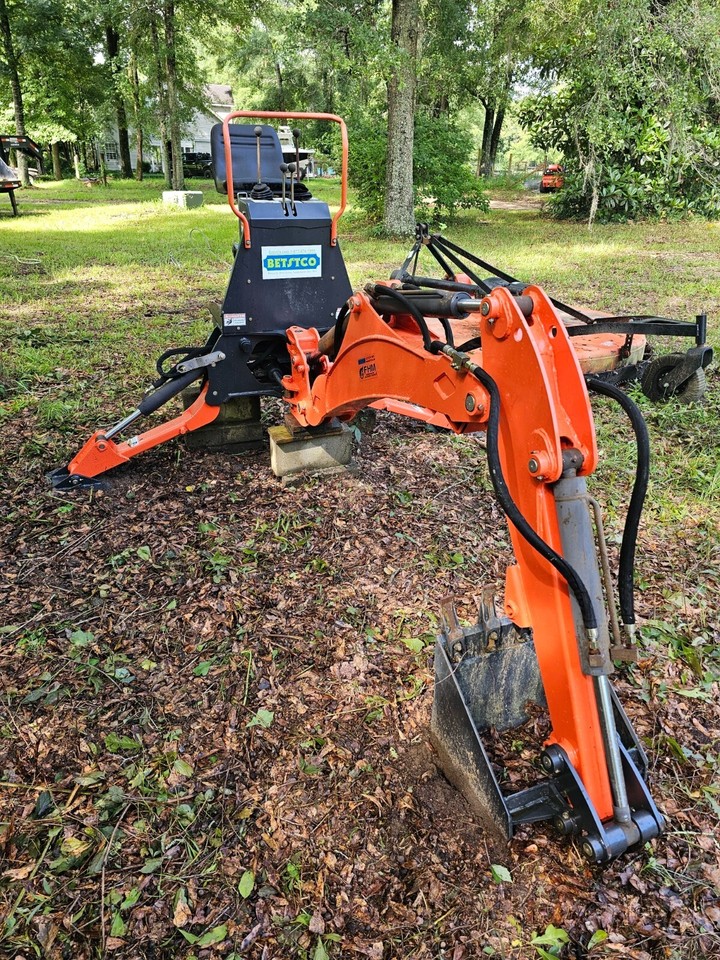 Farmer Helper Tractor Backhoe, 8'Dig 3-Pt Self Contained, PTO Powered ...