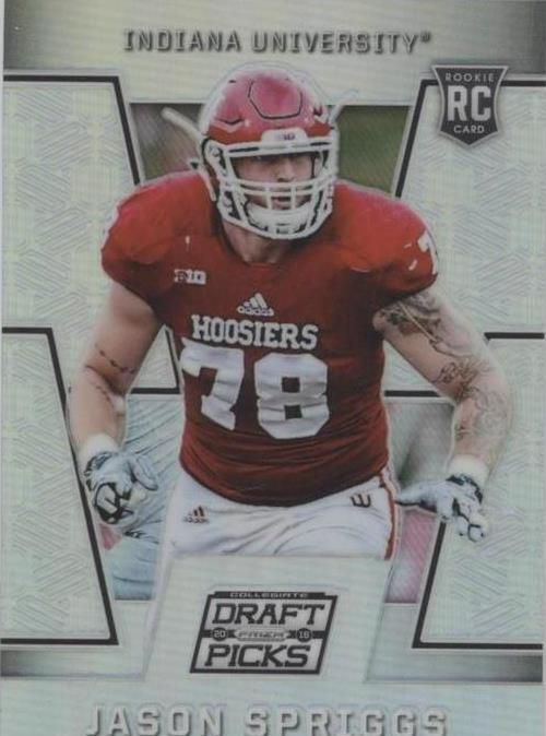 2016 Panini Prizm Collegiate Draft Picks - Draft Picks Jason Spriggs ...