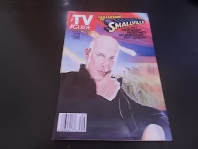 Jamie-Lynn Sigler, Smallville, Tom Welling - TV Guide Magazine 2001 | eBay