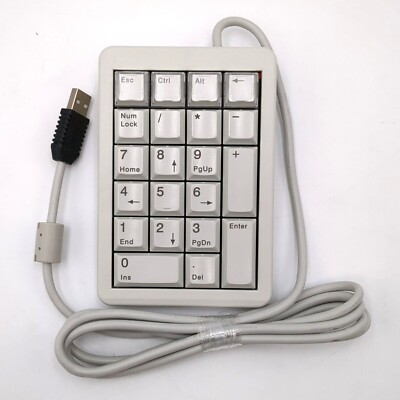 Cherry G84-4700 Mechanical Tactile Programmable White KeyPad G84 ...