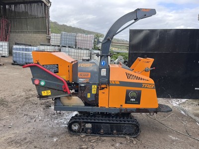 Forst TR8 tracked woodchipper | eBay