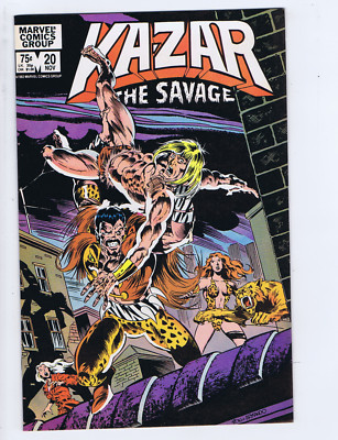 Ka-Zar the Savage #20 Marvel 1982 Kraven the Hunter ! | eBay