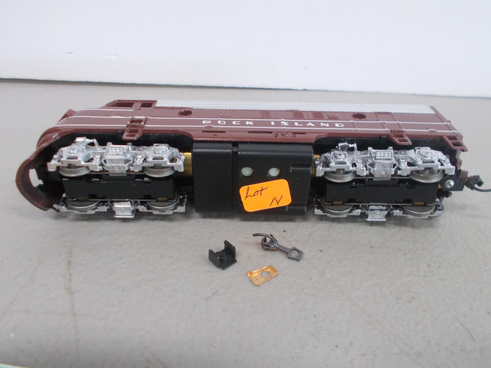 ATHEARN-ROCK ISLAND-F7-A- LOCOMOTIVE #106-LOT N-HO SCALE | eBay