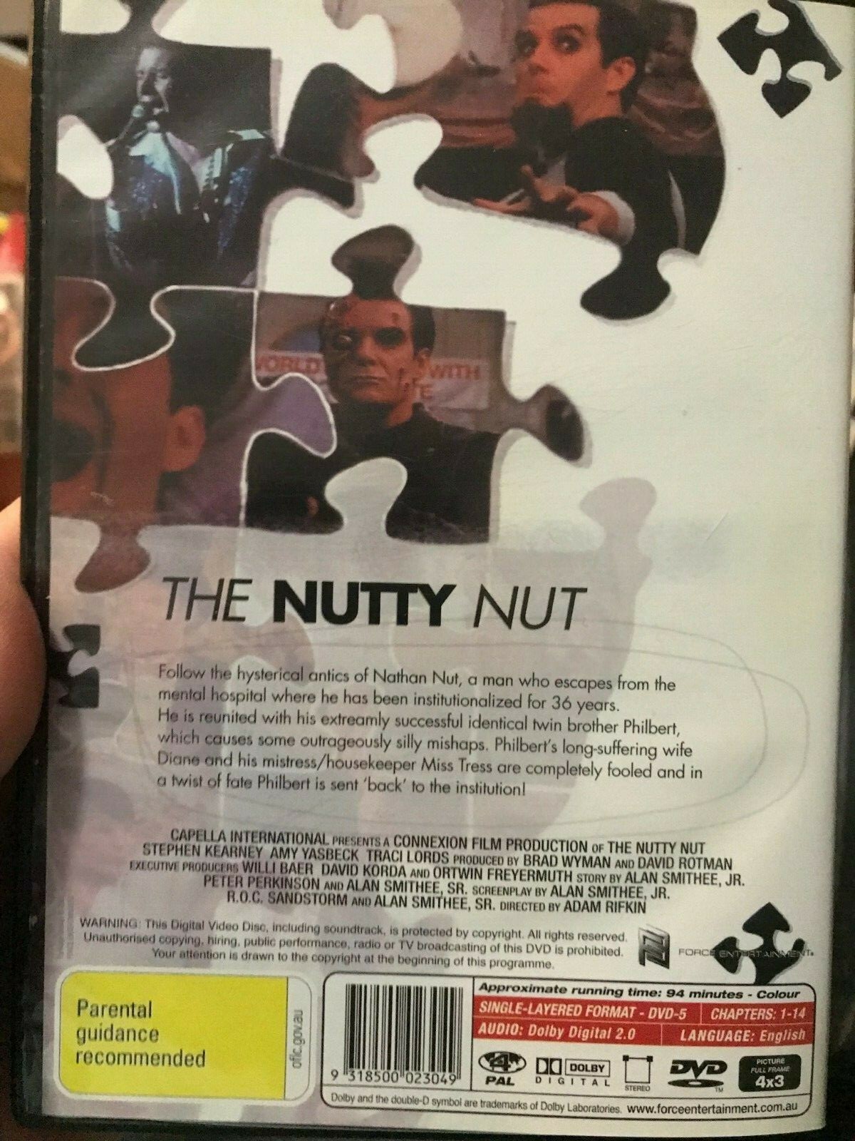 The Nutty Nut region 4 DVD (1992 comedy movie) rare 9318500023049 ...