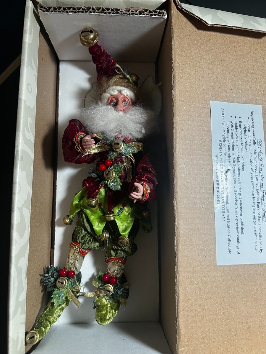 Collectible Mark Roberts Fairies Mark Roberts Christmas Fairy Stocking