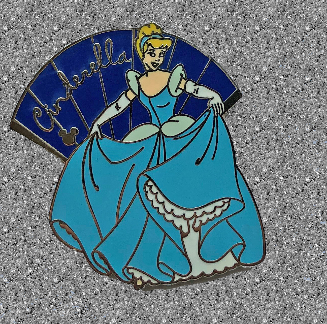 DISNEY Cast Lanyard Pin Princess Fan Cinderella | eBay