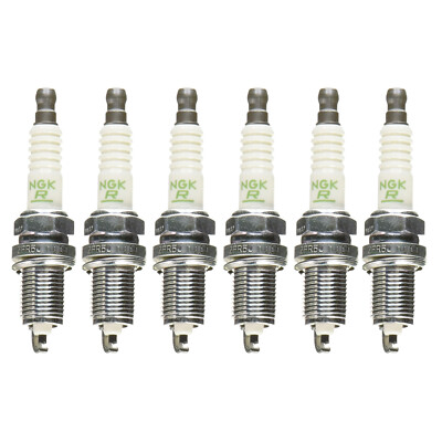 NGK Laser Platinum Spark Plug Set (6 Pieces) 5757 For Audi A6 Q5 3.2 V6 ...