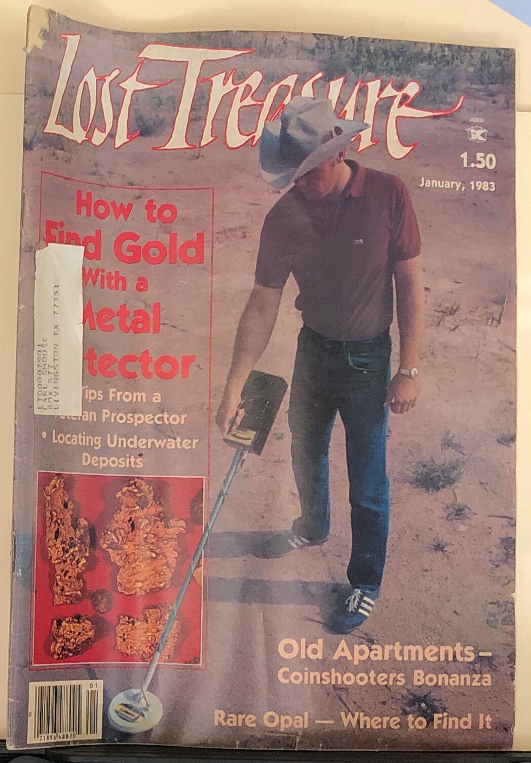 Lost Treasure Magazine - January, 1983 | eBay