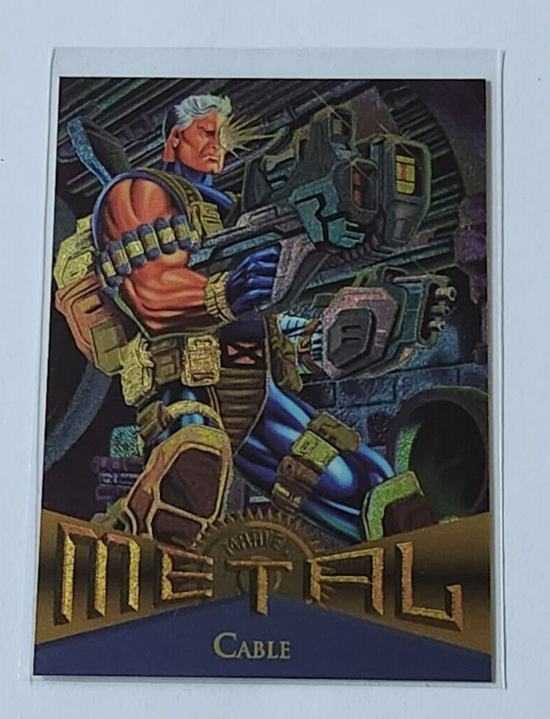 1995 MARVEL CABLE METAL TRADING CARD | eBay