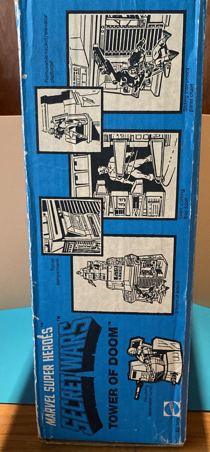 1984 Mattel Marvel Secret Wars Tower of Doom Playset CAS 80 for sale ...
