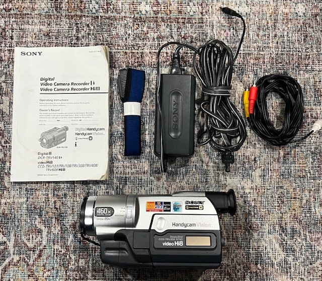 Sony Handycam CCD-TRV308 Hi-8 Analog Camcorder for sale online | eBay