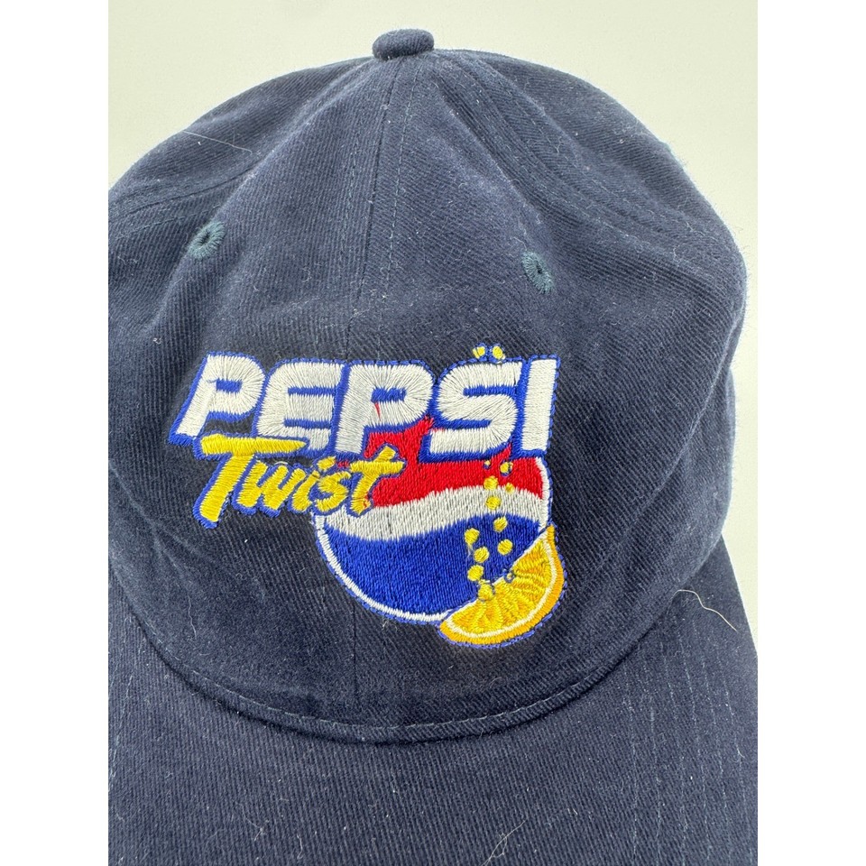 Vintage Pepsi Twist Hat Cap Promotion Richardson Blue Embroidered Logo ...