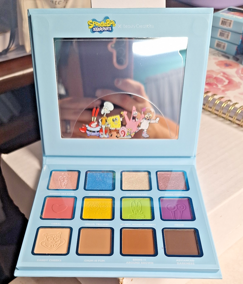 Beauty Creations x SpongeBob Squarepants Bikini Bottom Eyeshadow ...