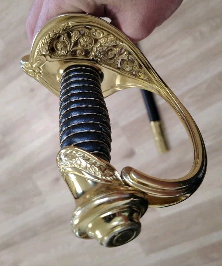 Genuine USMC NCO Ceremonial Dress Sword Sabre Atlanta Cutlery w ...