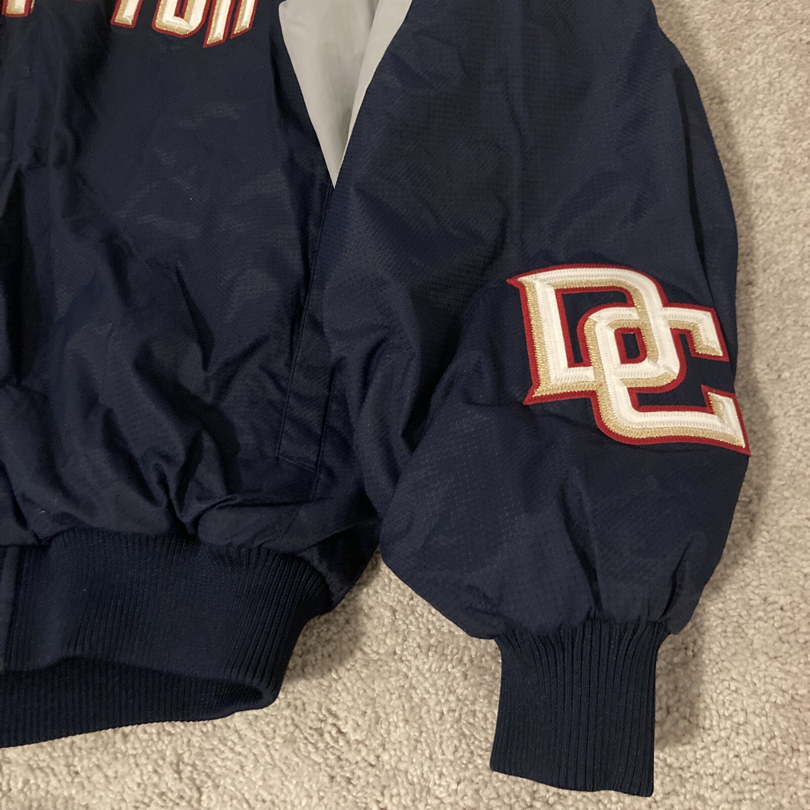 Majestic Washington Nationals MLB Fleece Lined Jacket Coat Men's XXL | eBay