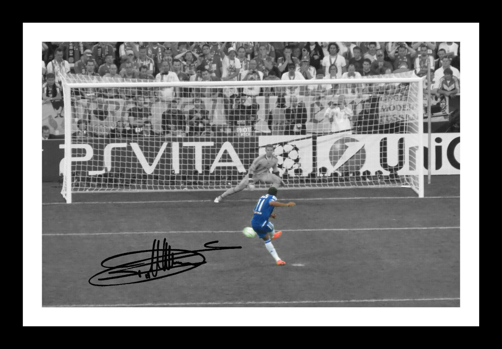 DIDIER DROGBA - CHELSEA AUTOGRAPHED SIGNED & FRAMED PHOTO PRINT | eBay UK