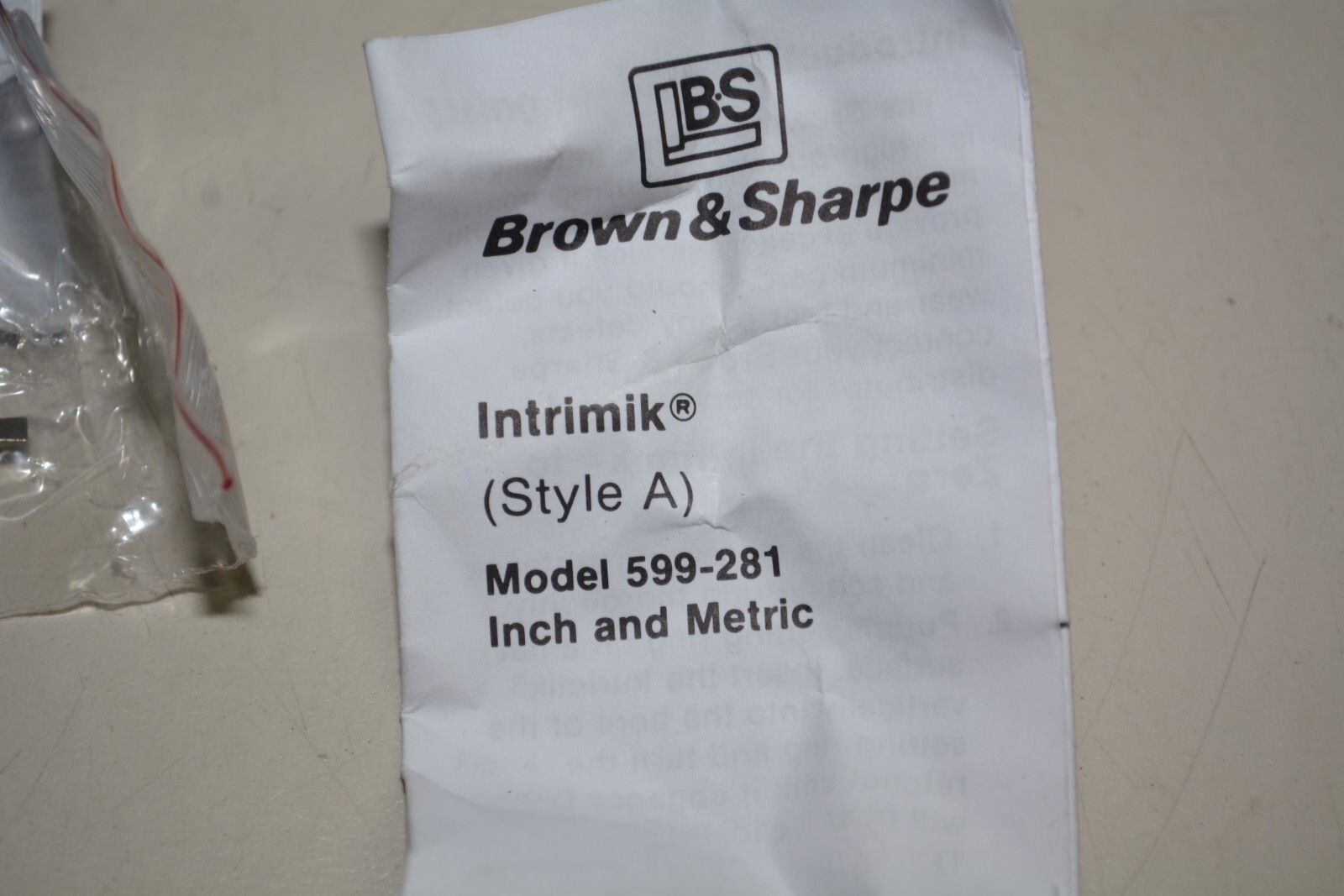 Tesa Brown & Sharpe 599-281-5 Mechanical 3-Point Inside Micrometer # ...