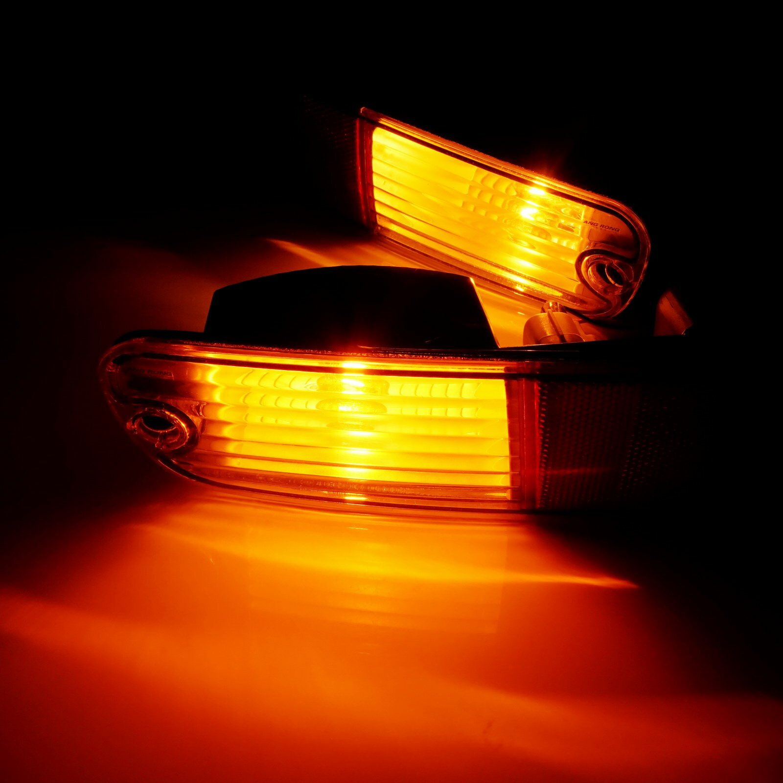 Fit Mitsubishi Pajero Shogun Rear Bumper Reflector Light L&R 02-06 V73 ...