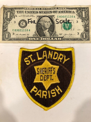 St. Landry Parish Louisiana Police Patch Un-sewn great condition | eBay
