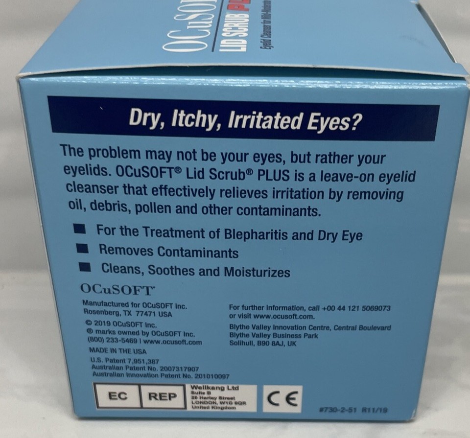 OCcuSOFT Lid Scrub Plus Eyelid Cleanser | eBay