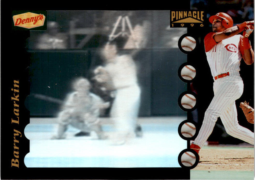 1996 Pinnacle Denny's Holograms Barry Larkin #13 Cincinnati Reds | eBay