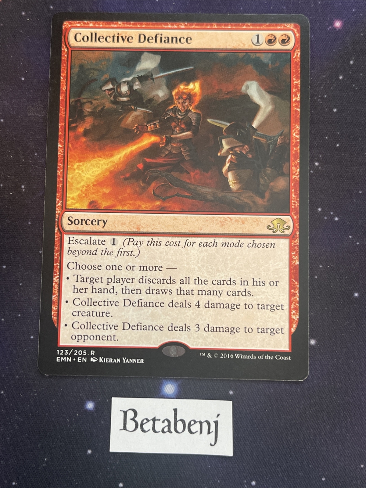 MTG Collective Defiance - Eldritch Moon | eBay