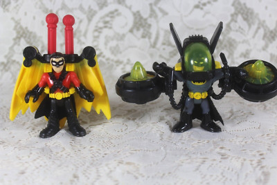 IMAGINEXT BATMAN & ROBIN Jet Pack Wings Fisher-Price DC Super Friends ...