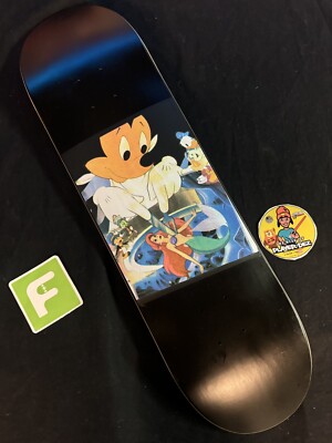 RARE Disney Mickey Mouse Dinner Little Mermaid Nonexistent Skateboard Deck | eBay