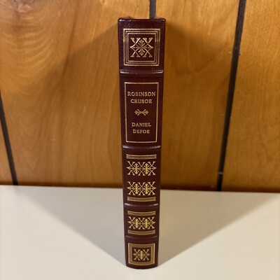 1982 Franklin Library Oxford Press Robinson Crusoe Daniel Defoe Special ...
