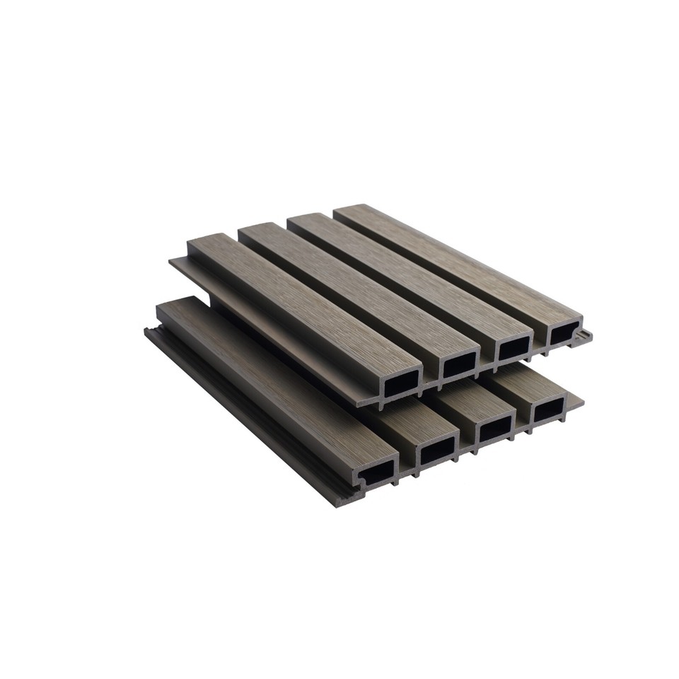 Co extrusion - Square Slatted Composite Cladding 3.6m L x 219mm W x ...